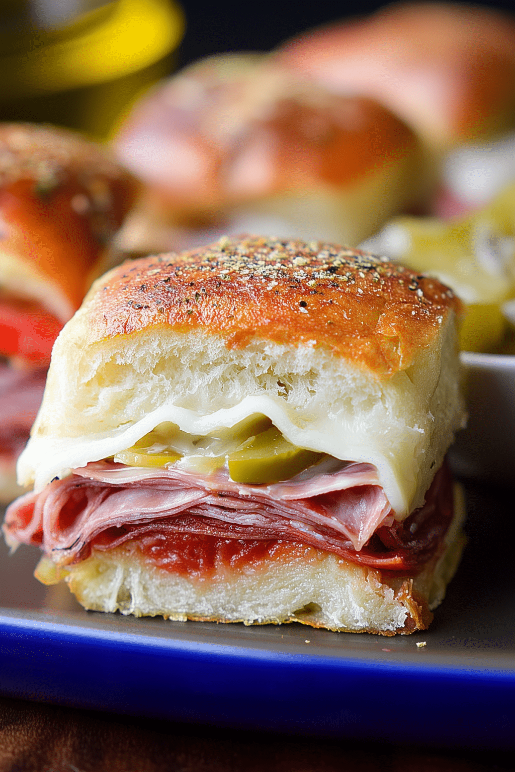 Hot Italian Sub Sliders - Easy & Flavorful Recipe - The Sisters Cooking