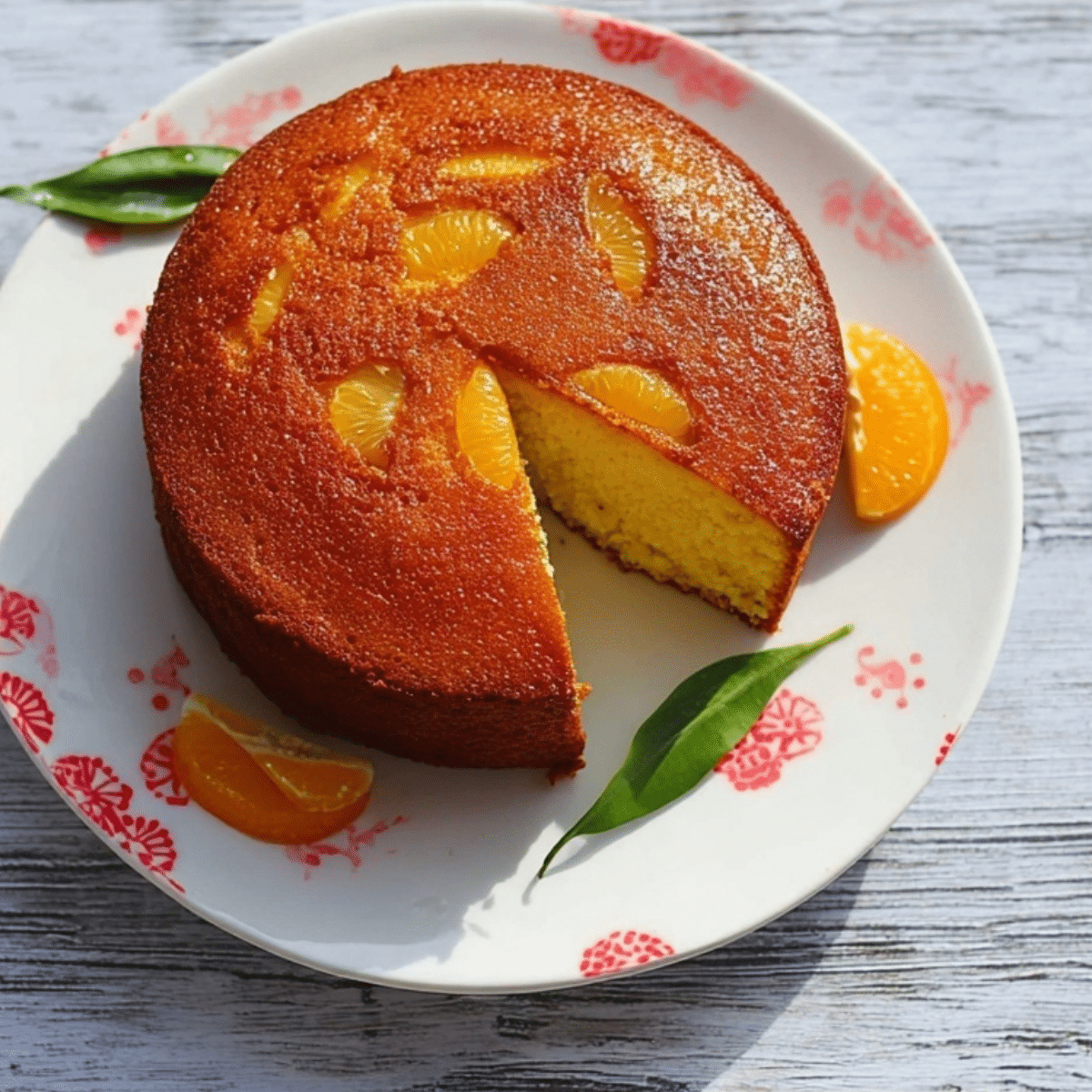 Mandarin Cake: Light & Fluffy Delight - The Sisters Cooking