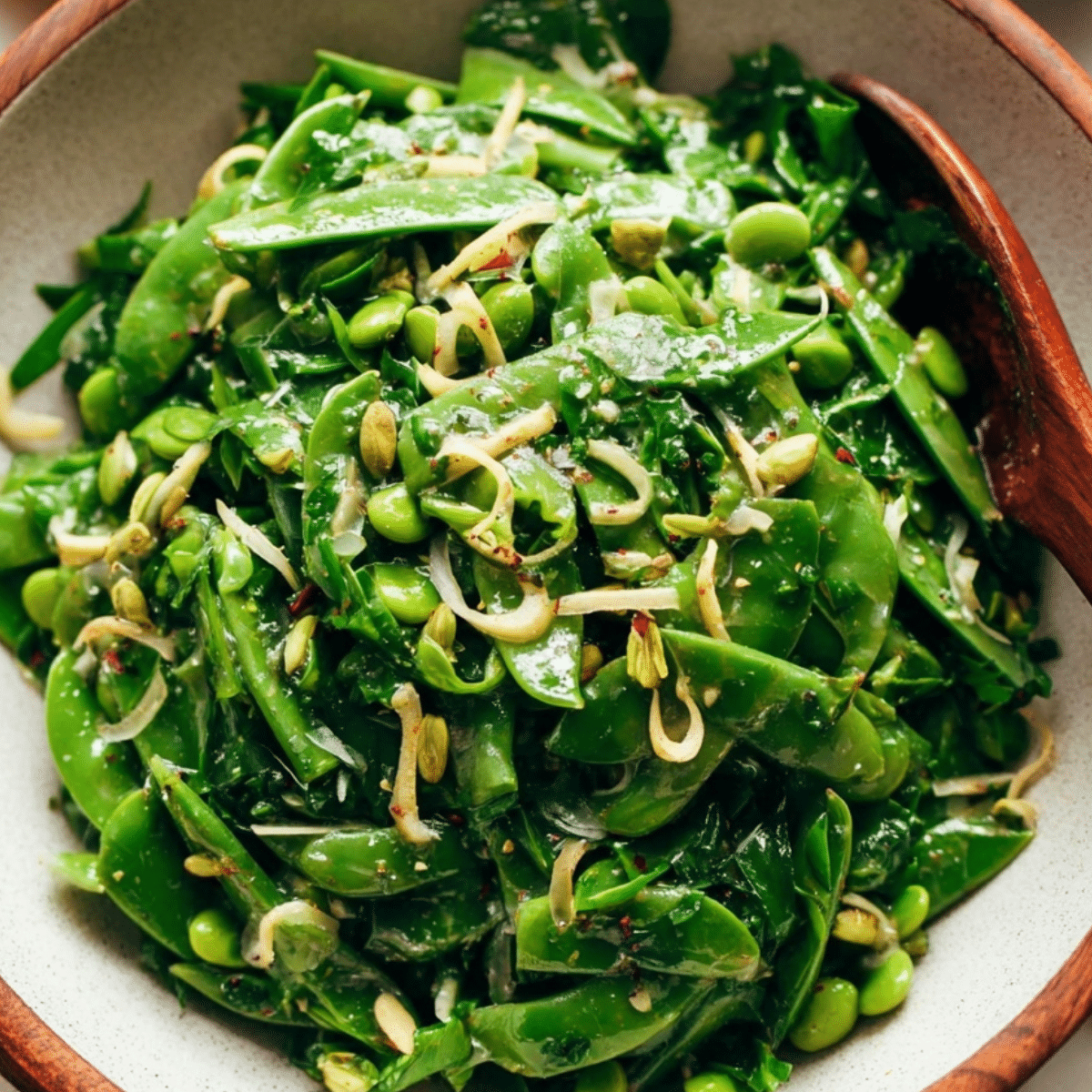 Snap Pea Salad with Zesty Lemon Vinaigrette – Fresh & Easy - The ...