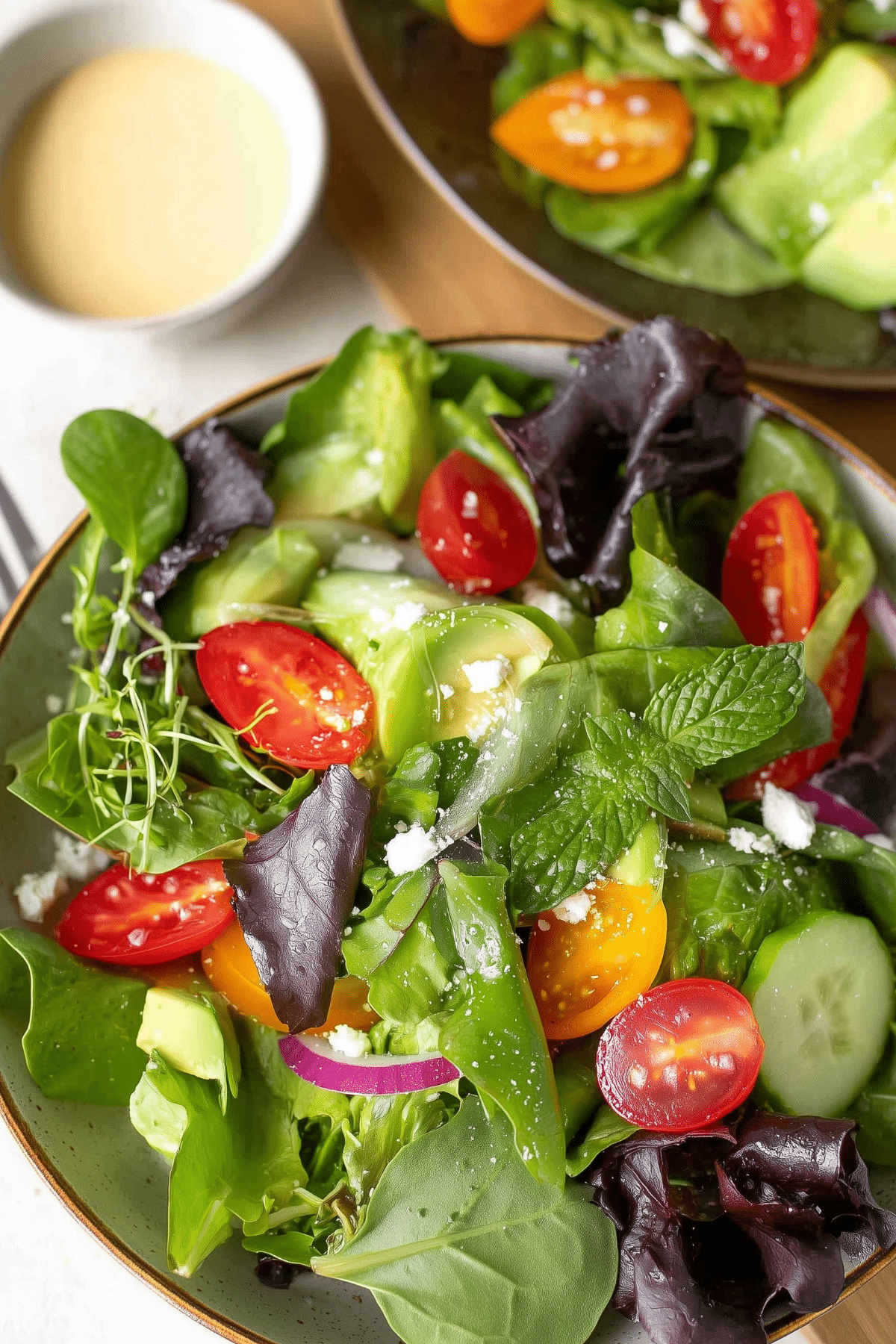 Spring Mix Salad – Easy Fresh Favorite - The Sisters Cooking