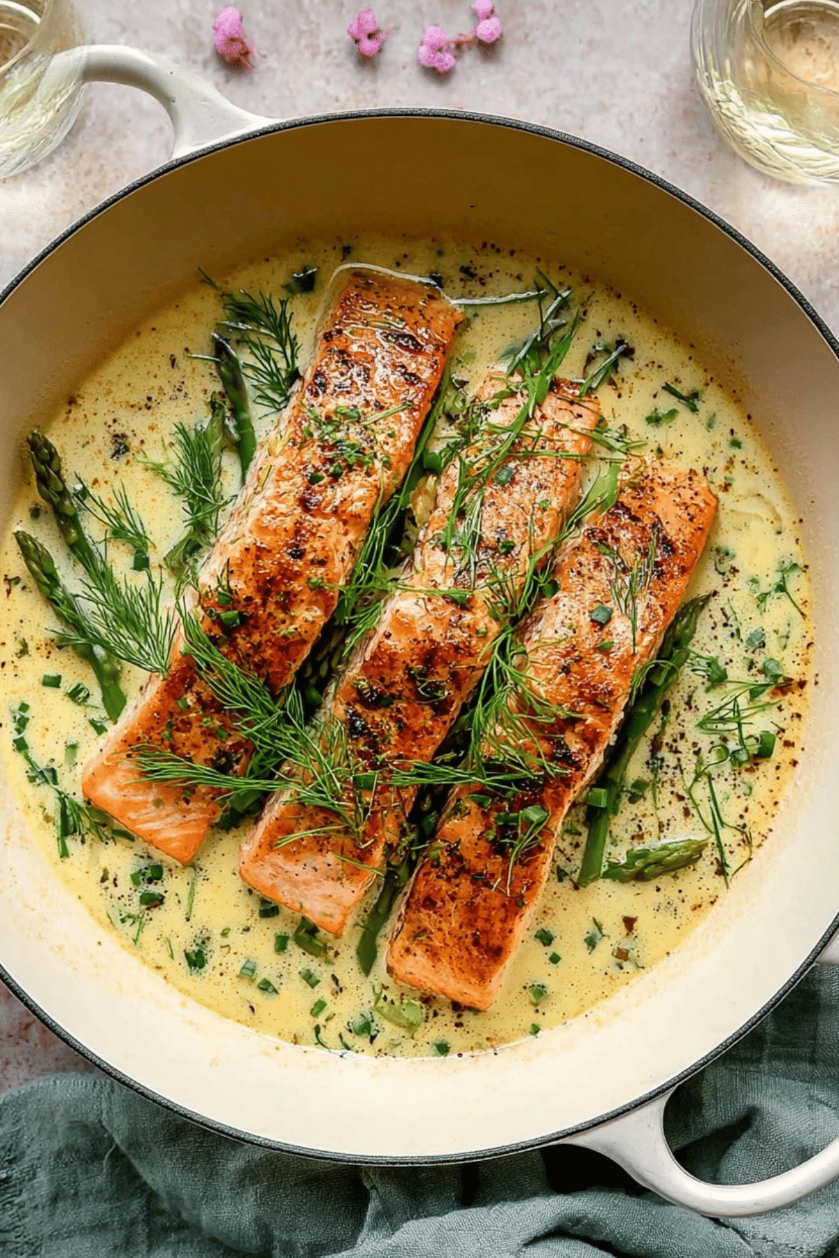 Spring Salmon Recipe: Creamy & Flavorful for Springtime - The Sisters ...