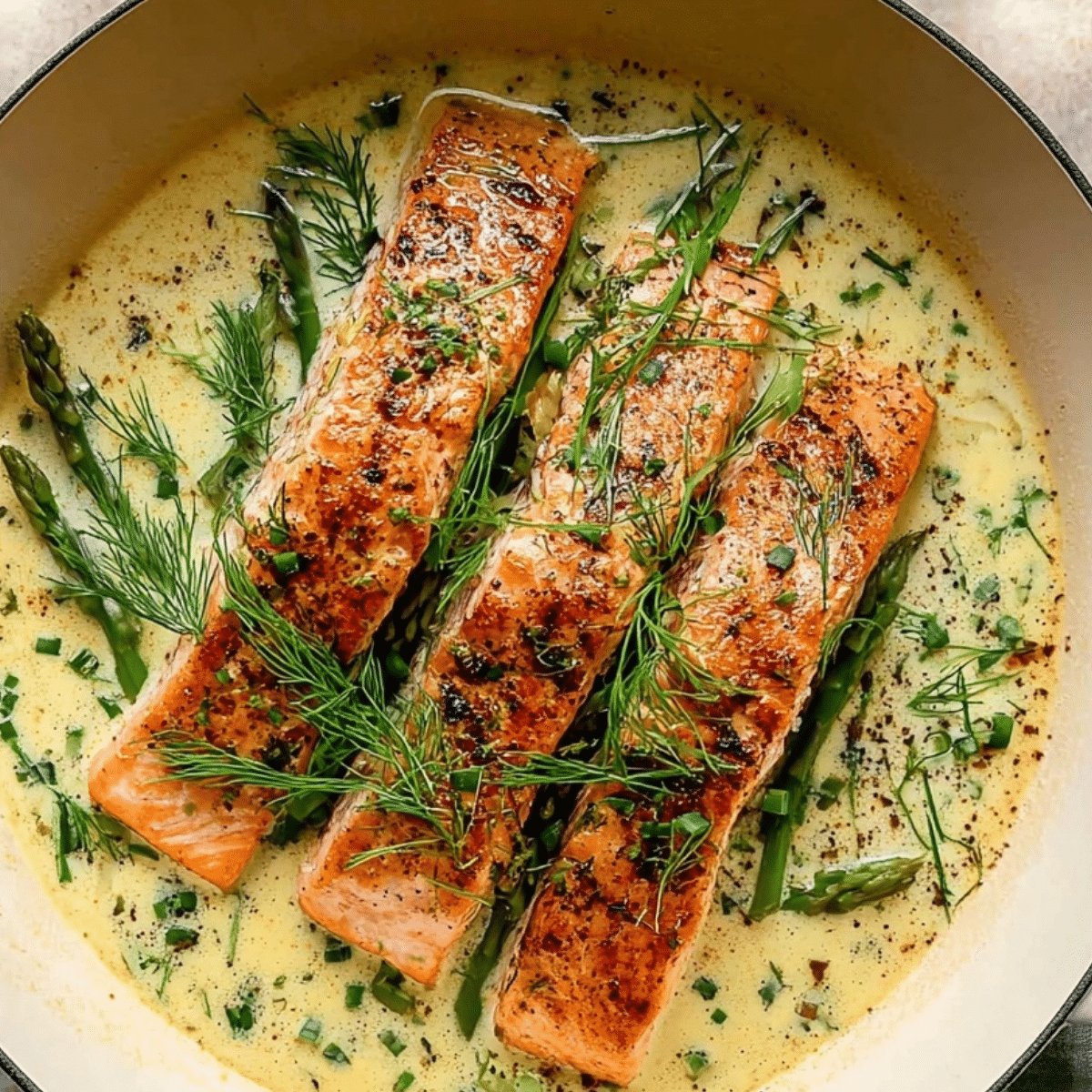Spring Salmon Recipe: Creamy & Flavorful for Springtime - The Sisters ...
