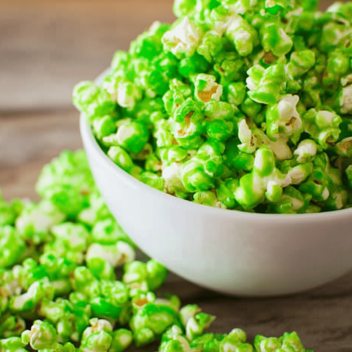 Green Colored Popcorn – Easy Festive Recipe - The Sisters Cooking