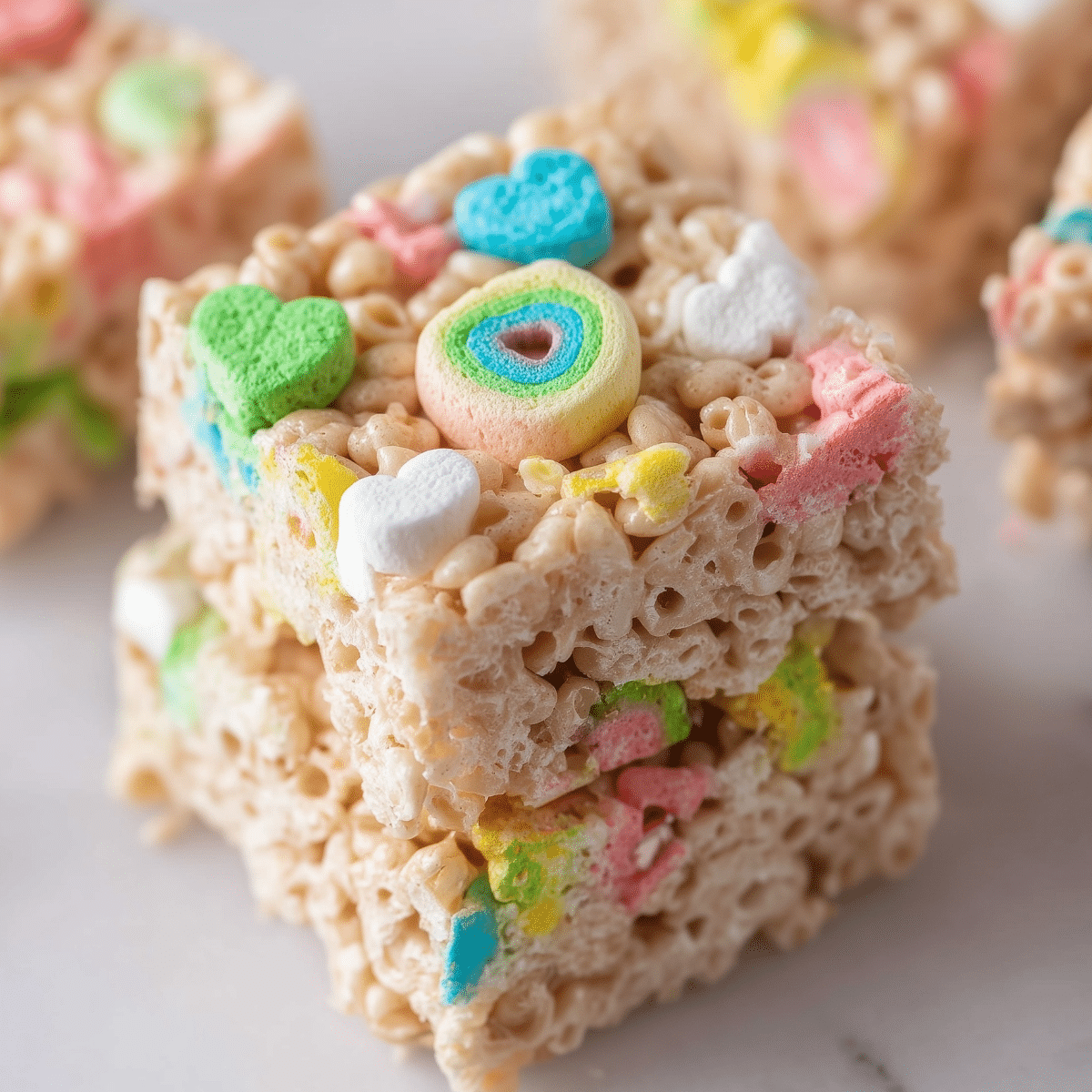 Lucky Charms Rice Crispy Marshmallow – Easy & Irresistible - The ...