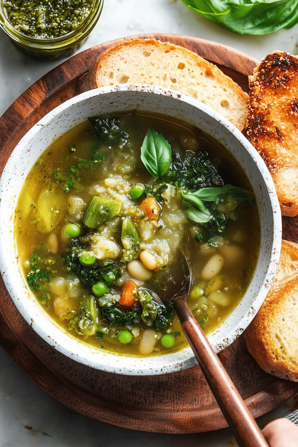 Spring Pistou Soup – Easy , Fresh & Flavorful - The Sisters Cooking